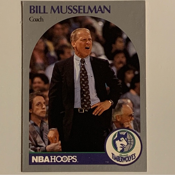 NBA HOOPS | Toys | 99 Nba Hoops Minnesota Timberwolves Bill Musselman ...
